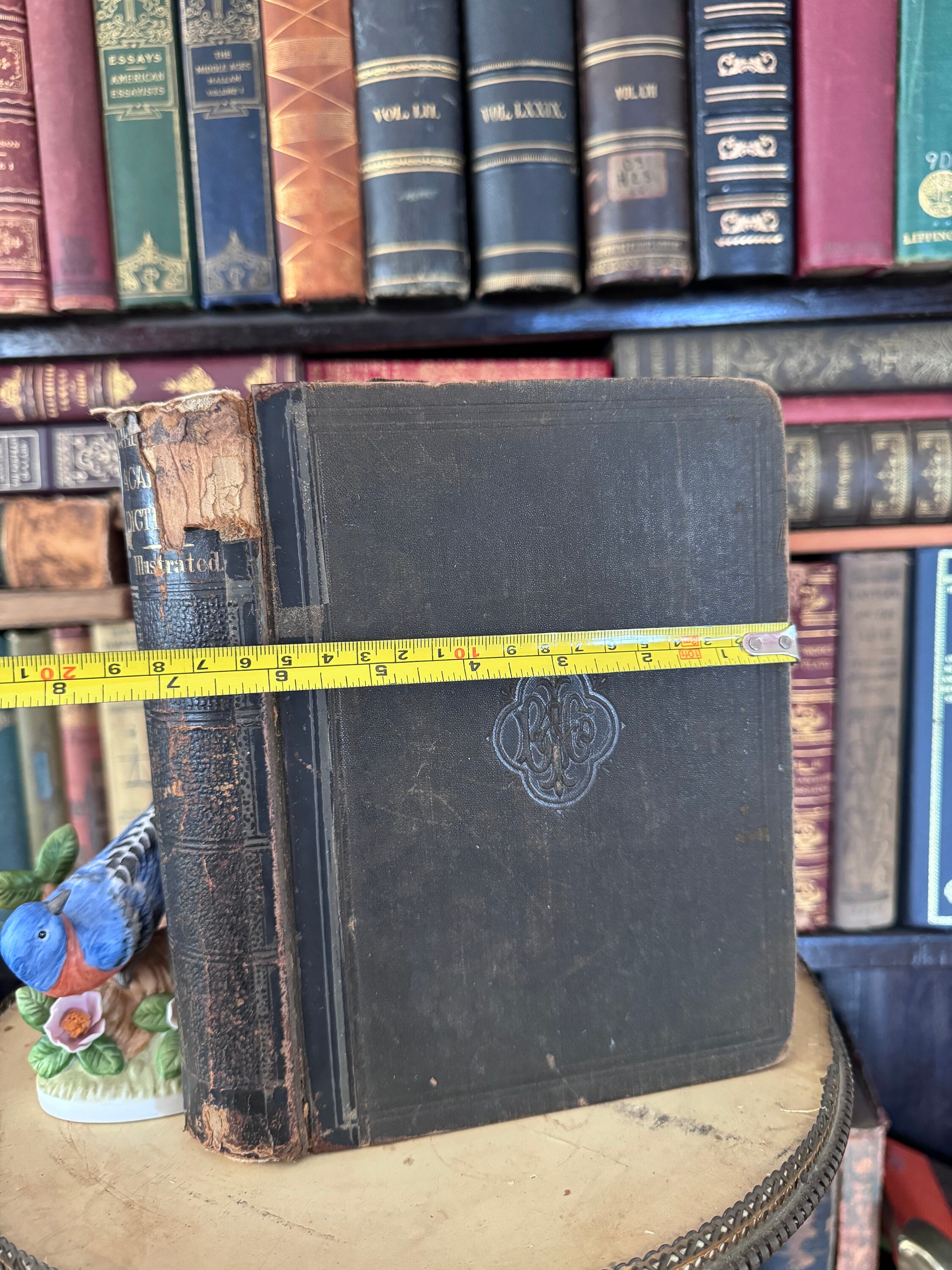 Antique Websters Dictionary Common School Dictionary of the English ...
