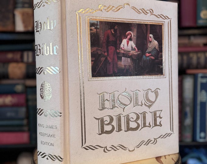 Vintage the Holy Bible King James Keepsake Edition 1976 T Reference ...