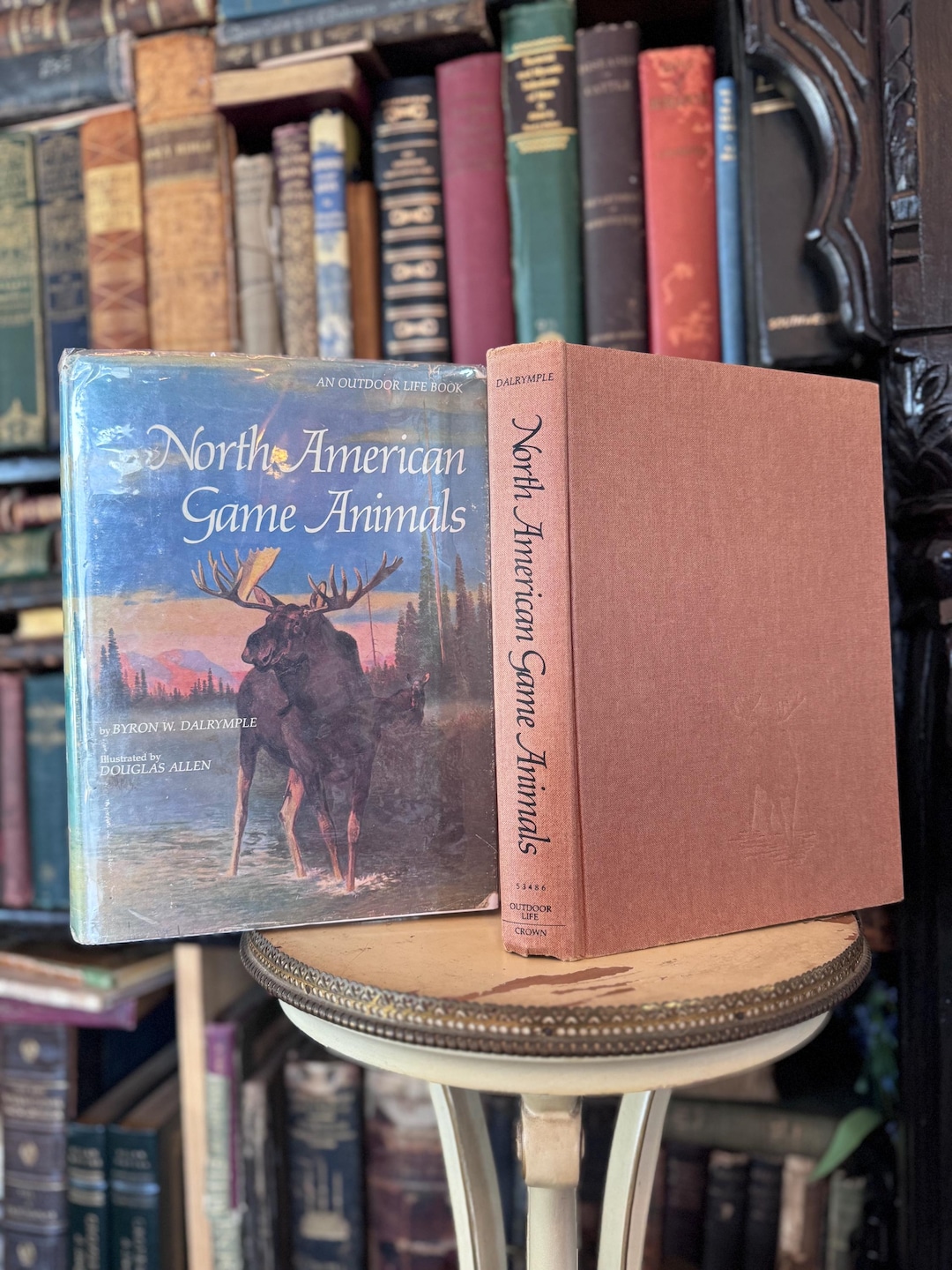 Vintage Book North American Game Animals Dalrymple 1978 Nature Guide - Etsy