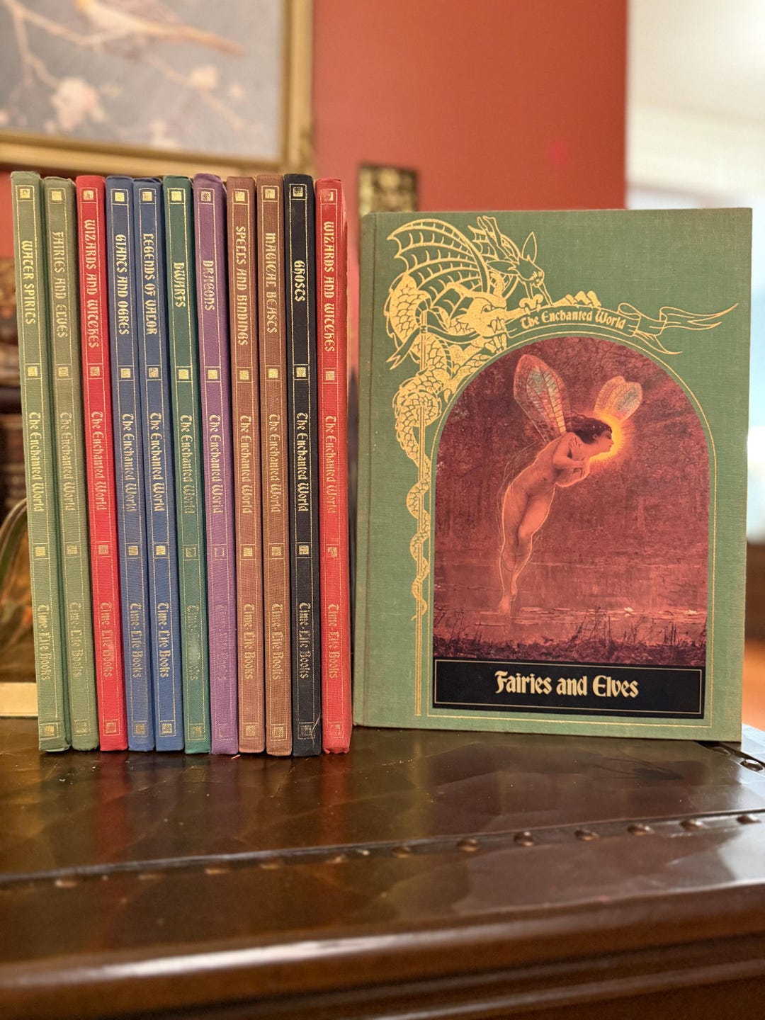 Vintage Enchanted World Book by Time-life | Fairies Wizards Ghosts ...