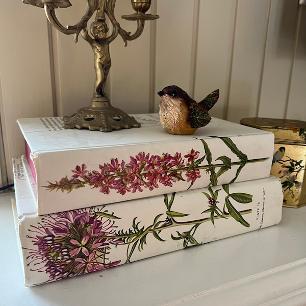 Vintage Book Stack - Etsy