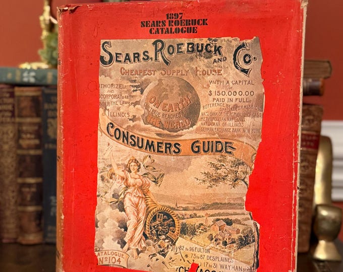 1897 Sears Roebuck Catalogue Vintage 1968 Facsimile Chelsea House ...