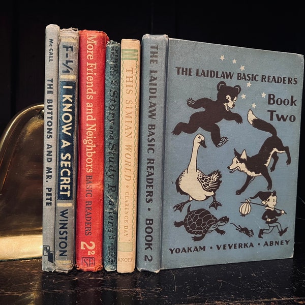 Antique Book Collection - Etsy