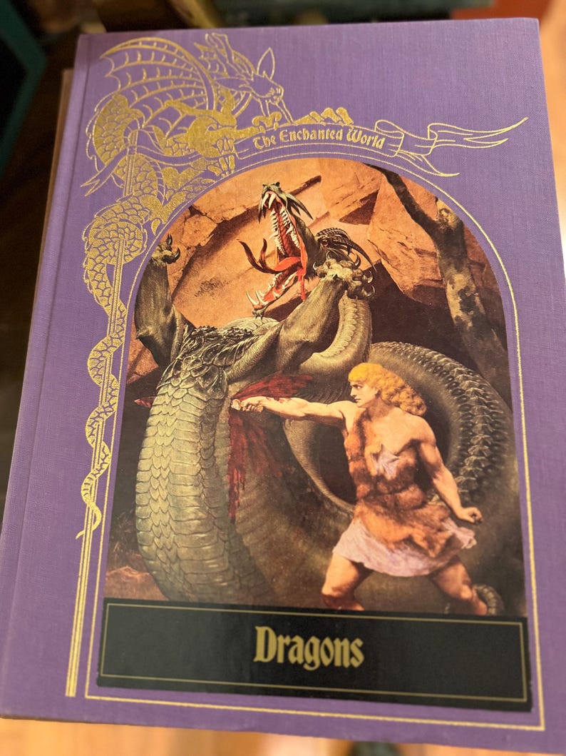 Vintage Enchanted World Book by Time-life | Fairies Wizards Ghosts ...