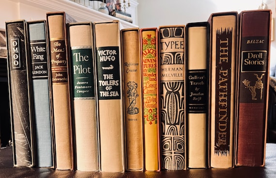 The Heritage Book Club Classic Literature High Quality Books - Etsy