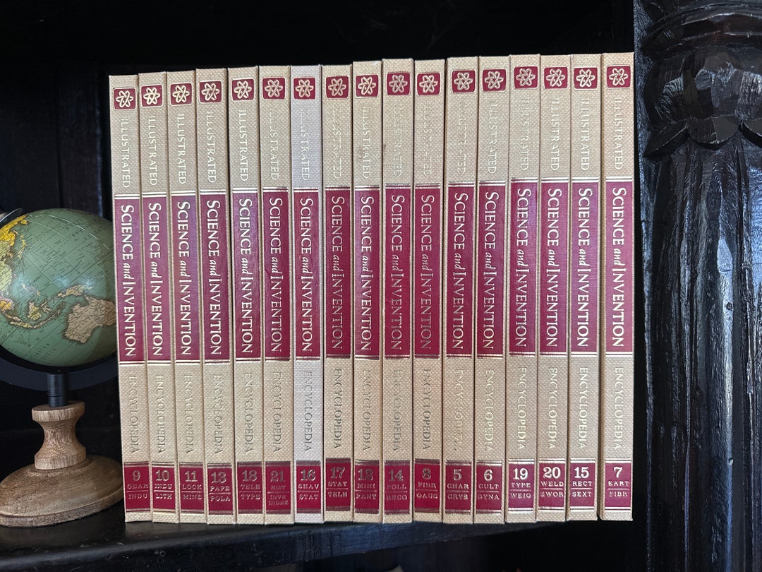 Complete Set Vintage Books Science and Invention Encyclopedia ...