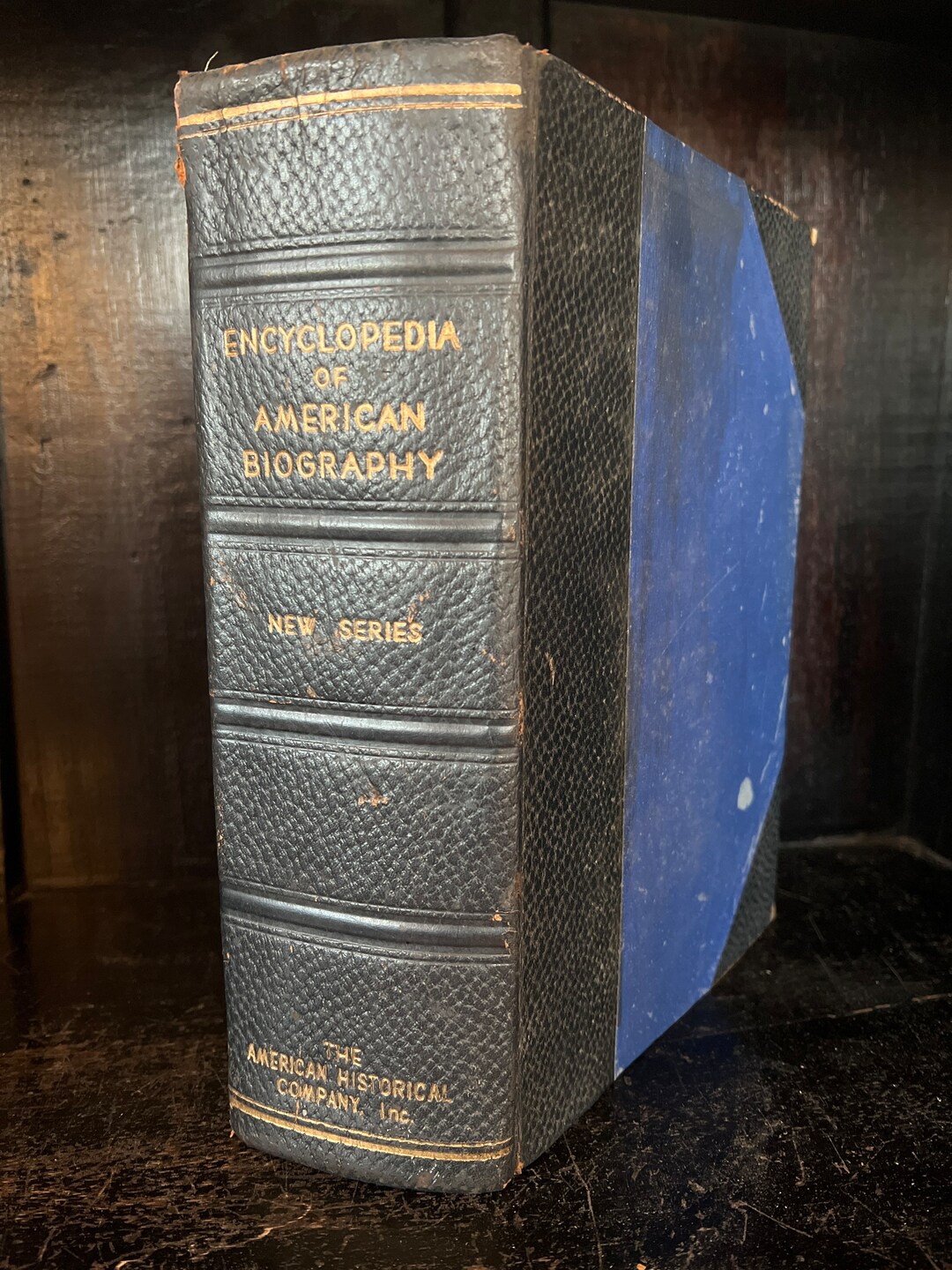 Encyclopedia of American Biography New Series Leather Bound Vintage ...