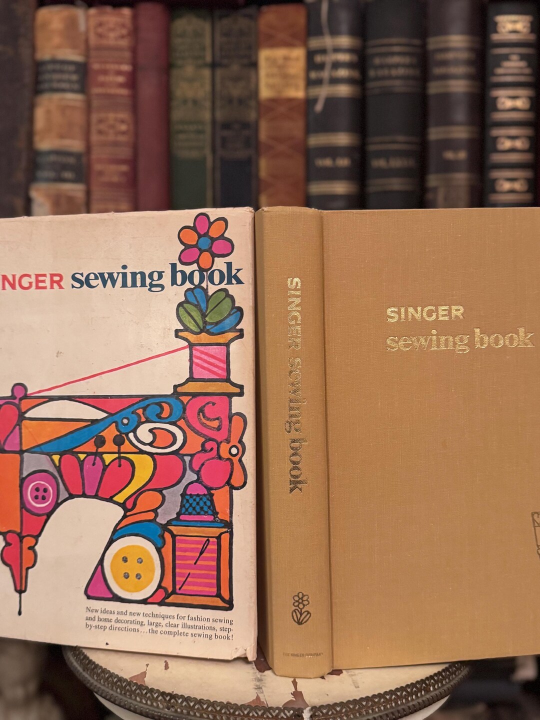 Vintage 1969 Singer Sewing Book First Edition With Durst Jacket Learn ...