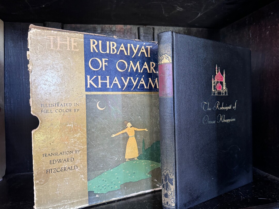 The Rubaiyat of Omar Khayyam Vintage Book 1938 Color Plates by Hamzeh ...