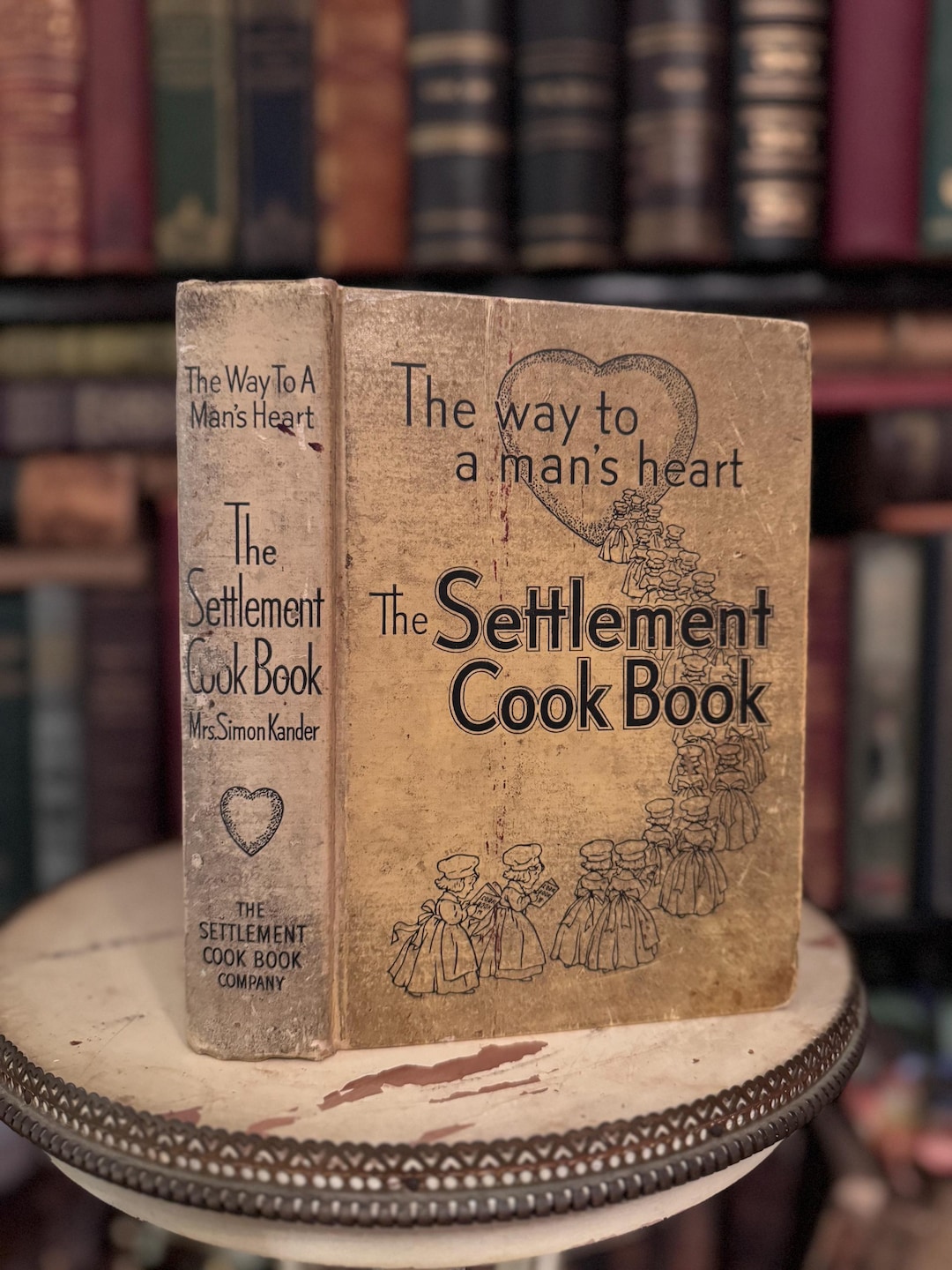 The Settlement Cook Book Vintage Recipe Book Rare Cookbook Copyrighted ...