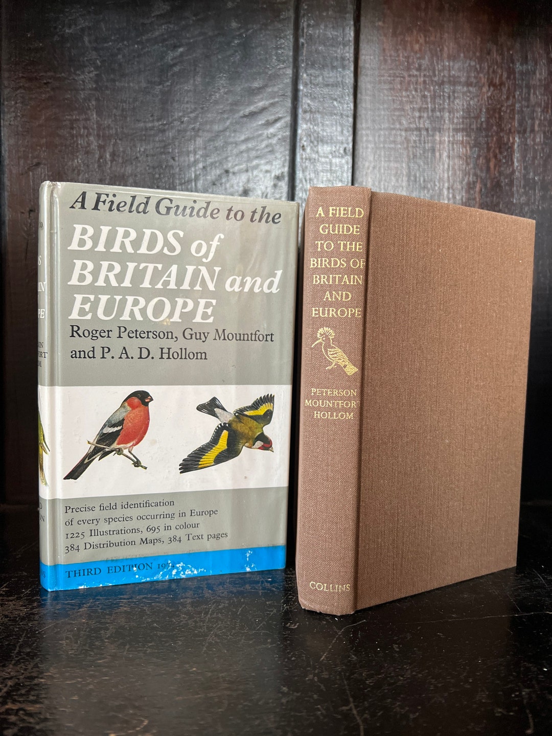 Vintage Book A Field Guide to Birds of Britain and Illustrated Nature ...