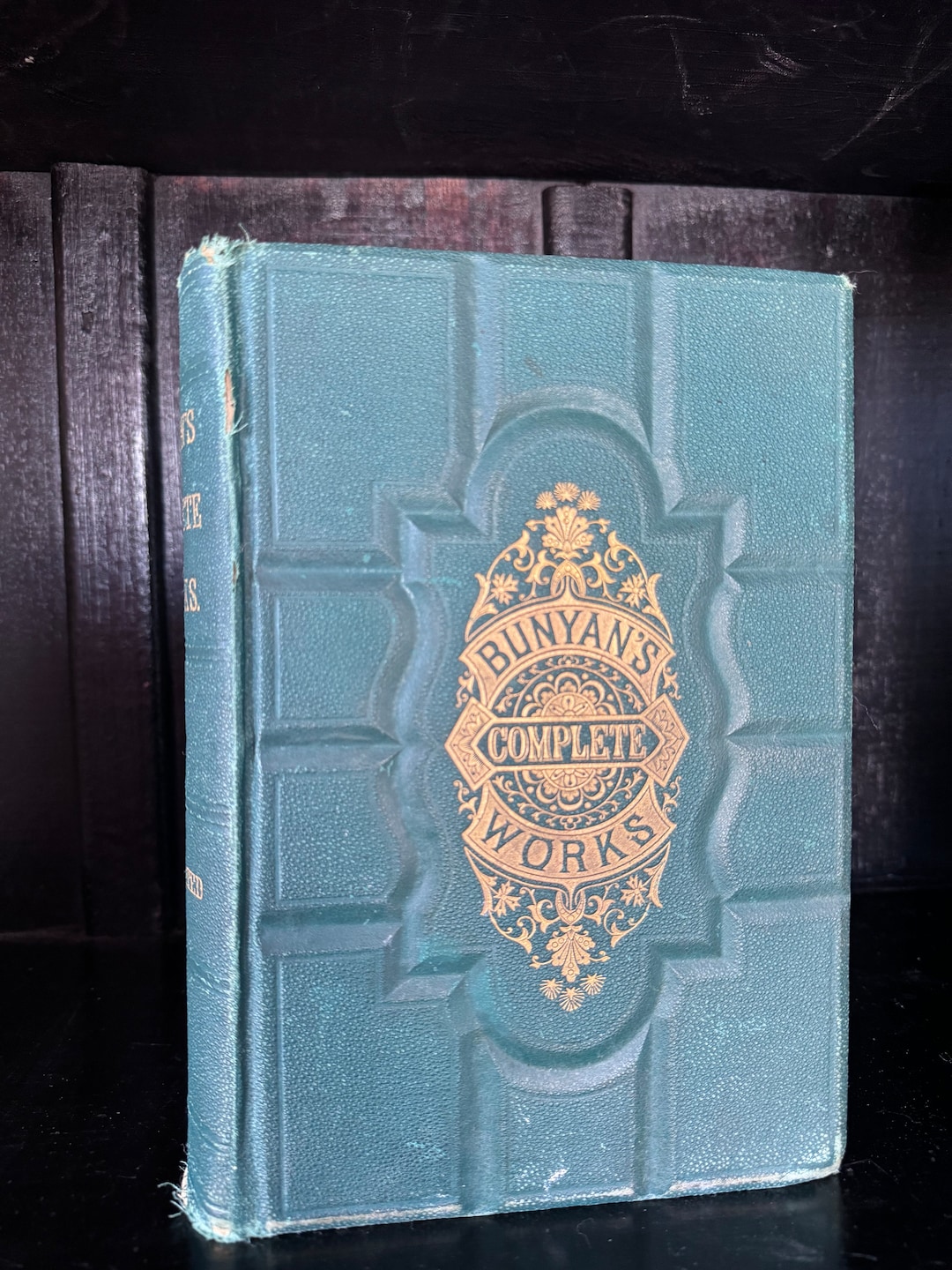 Antique Book Bunyans Complete Works Illustrated 1875 Rare Book Wedding ...