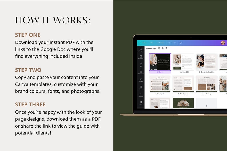 VIP Day Project Proposal Canva Template, Project Strategy and Agenda ...