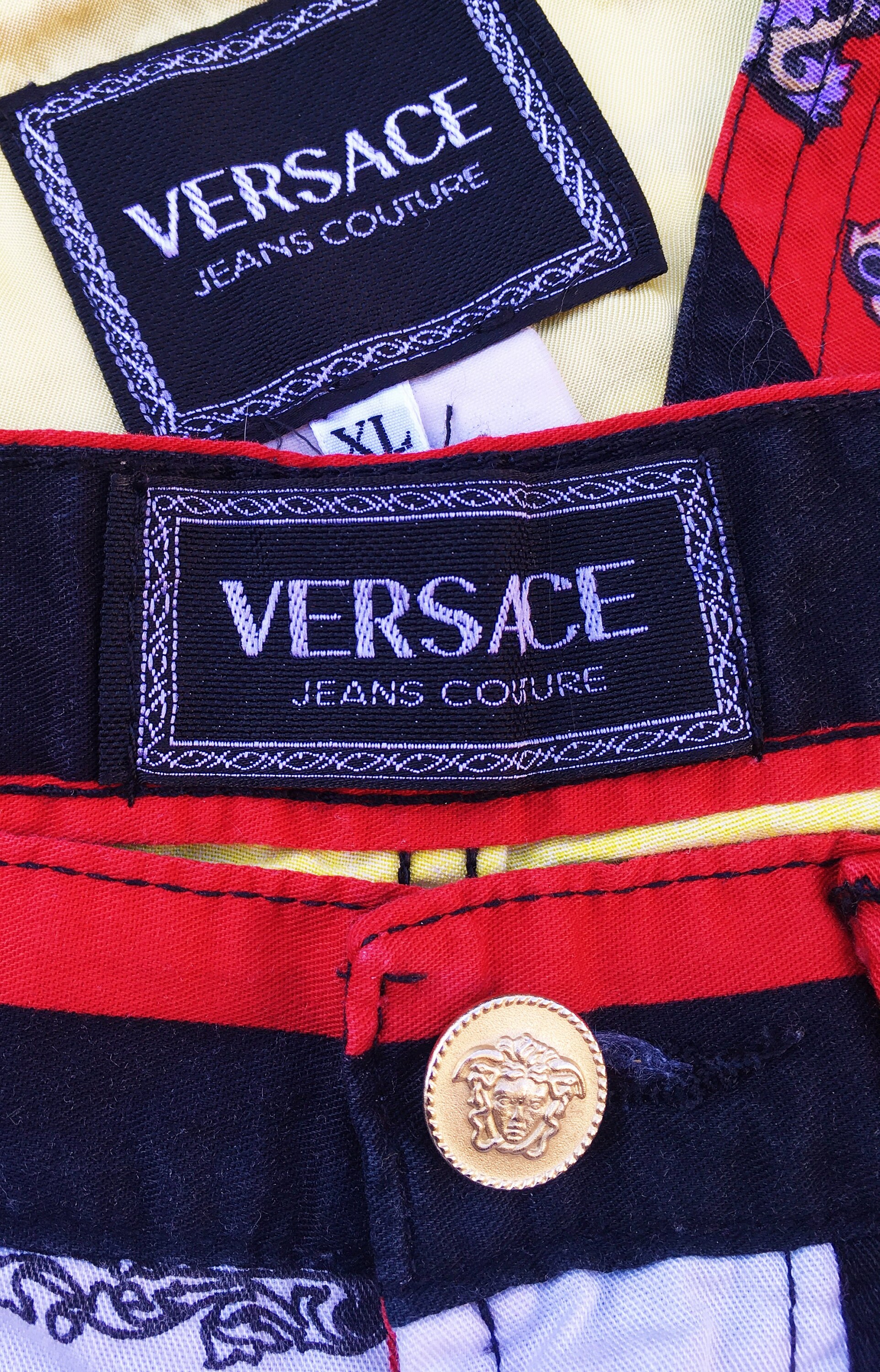 Vintage Gianni Versace Couture Beatles Oxford British Rock & Roll ...