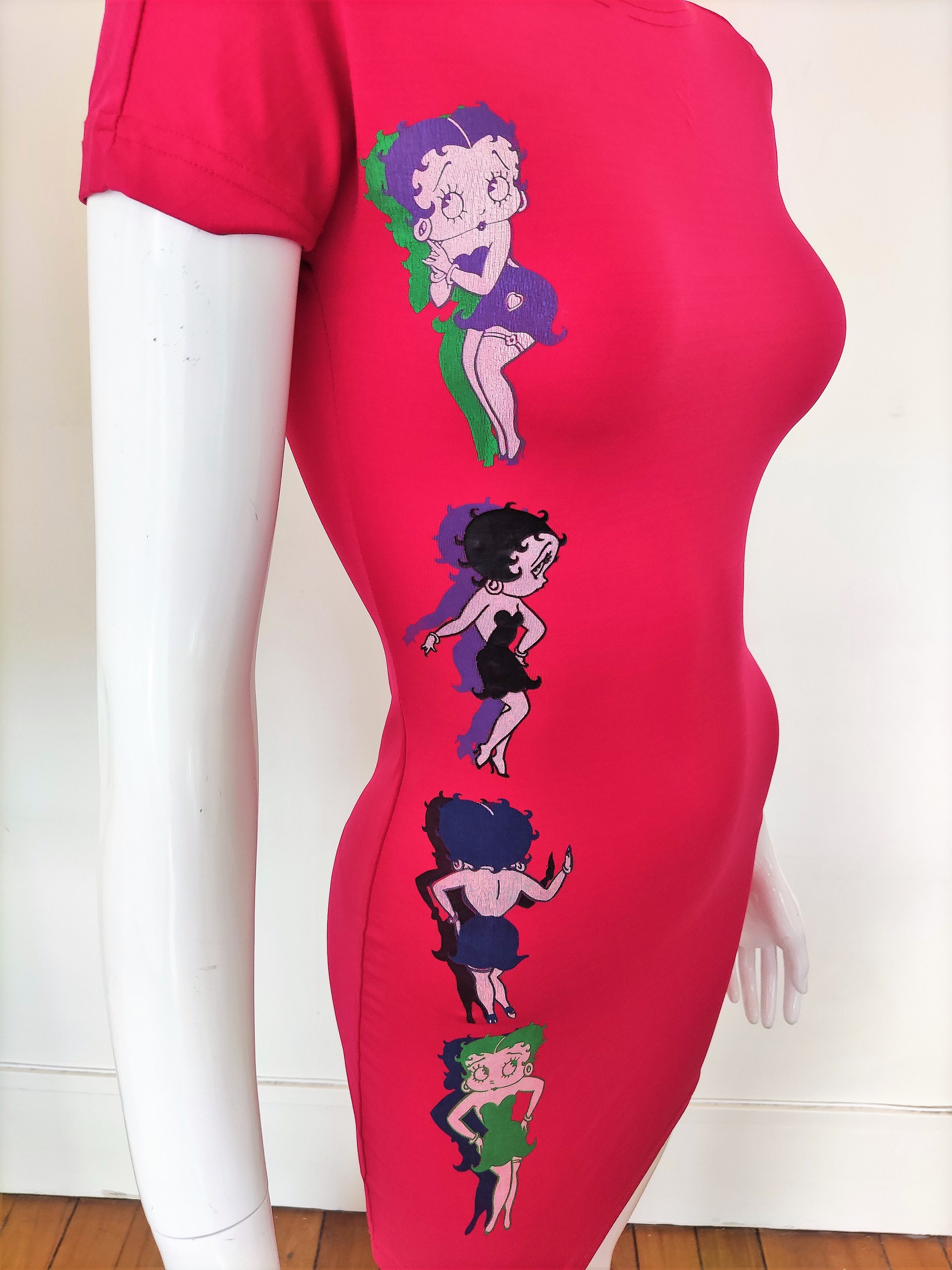 Vintage Gianni Versace Couture Betty Boop Cartoon Pop Art - Etsy