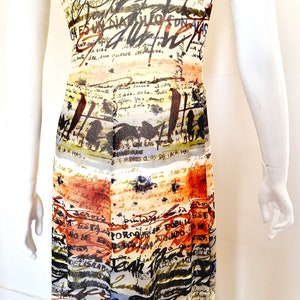 Jean Paul Gaultier Text Calligraphy Spanish Mesh Sheer Logo Vintage ...