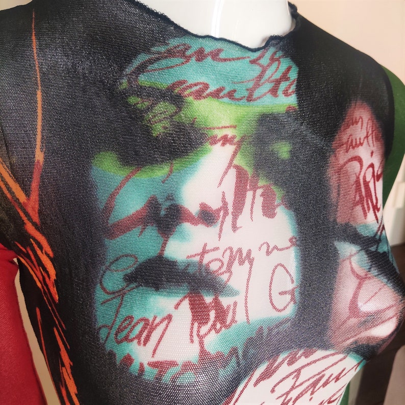 Jean Paul Gaultier Erotic Kiss Cyberbaba Cyberdot Kendall Jenner ...