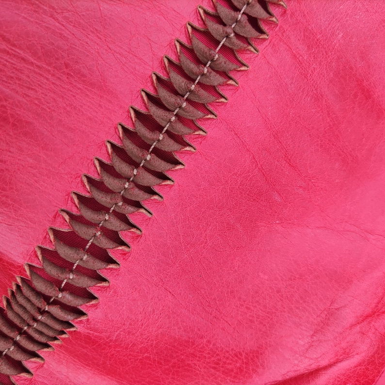 Thierry Mugler Red Calf Leather Couture Runway Motorcycle Vintage Paris ...