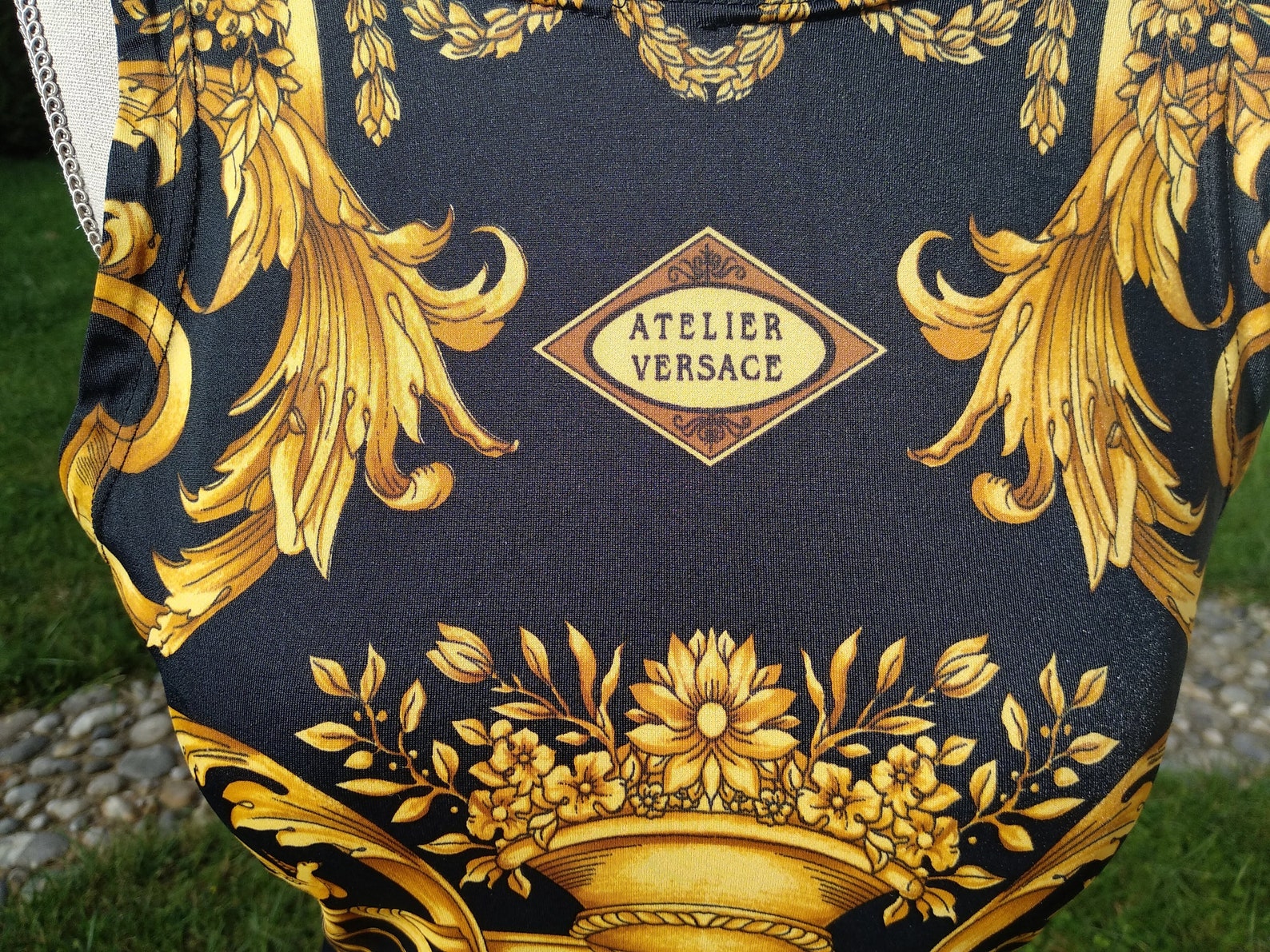 Iconic Atelier Gianni Versace Spring Summer 1992 Baroque Black Noire ...