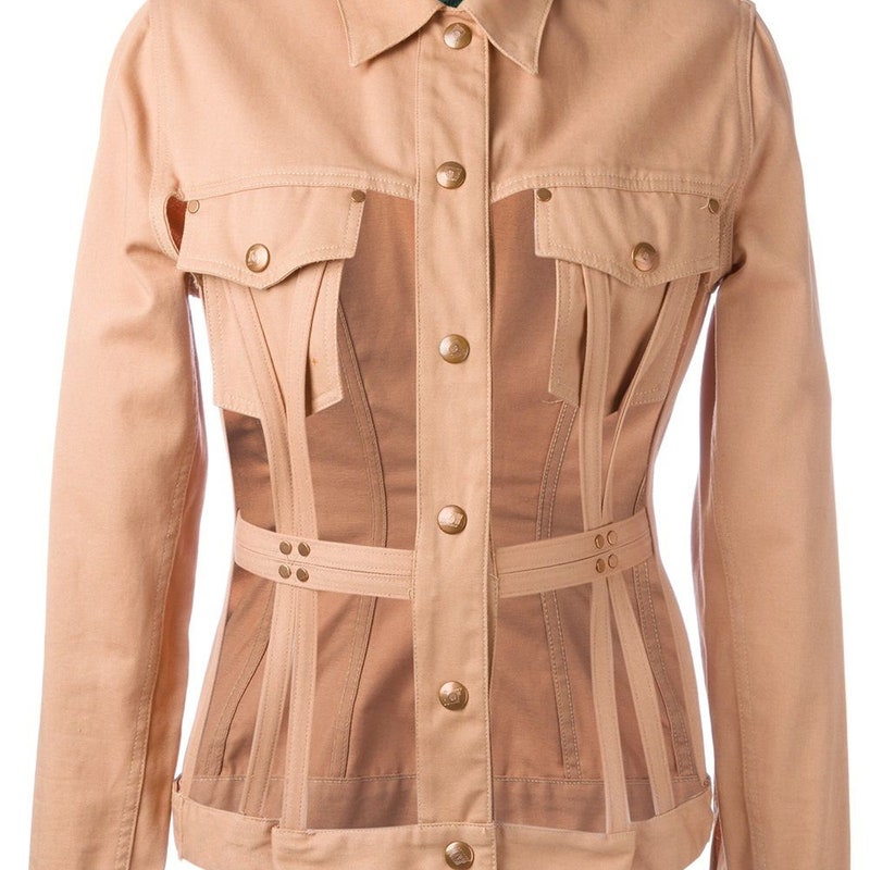 Corset Jacket Gaultier - Etsy