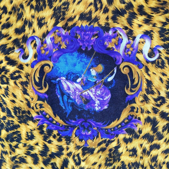 Gianni Versace Versus Couture the Swing Painting Fragonard | Etsy