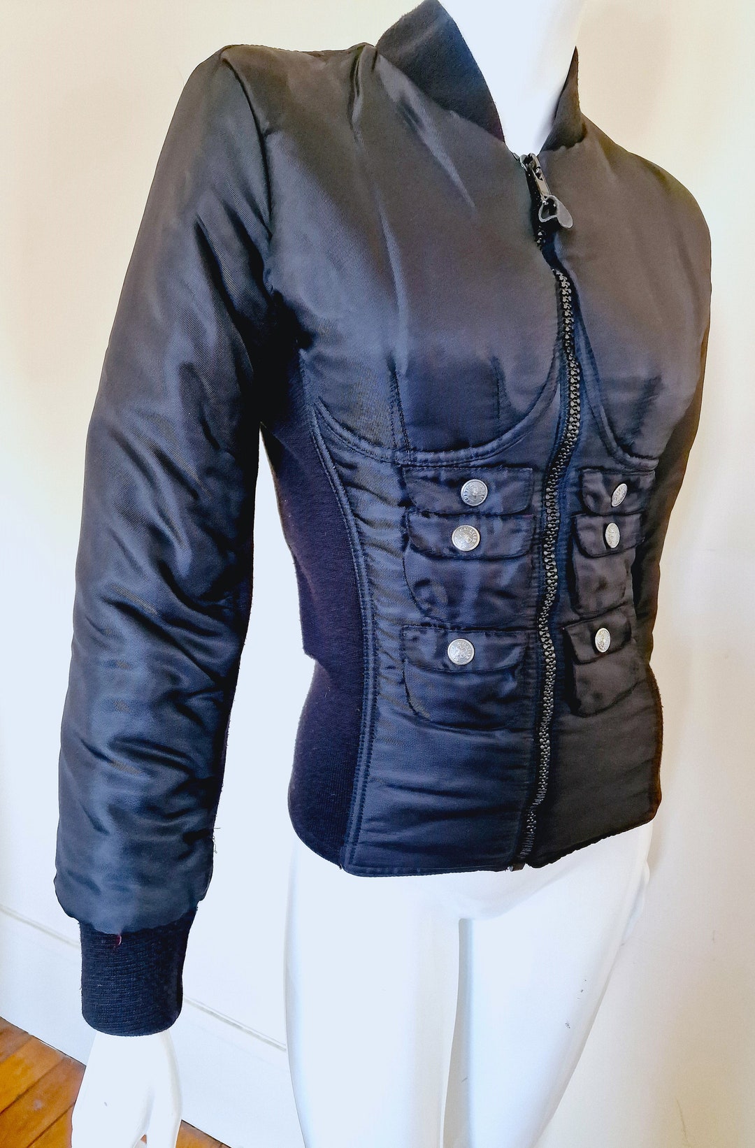 Jean Paul Gaultier 6-pack 6 Pack Muscle Torso Puffer Vintage Madonna ...