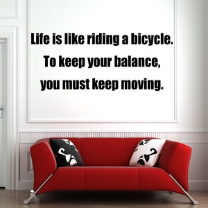 Life Quote Wall Decal | Motivational Quote Wall Decal | Inspirational ...