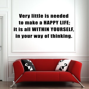 Life Quote Wall Decal | Motivational Quote Wall Decal | Inspirational ...