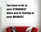 Life Quote Wall Decal Motivational Quote Wall Decal | Etsy