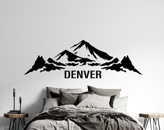 Denver Wall Decal - Etsy