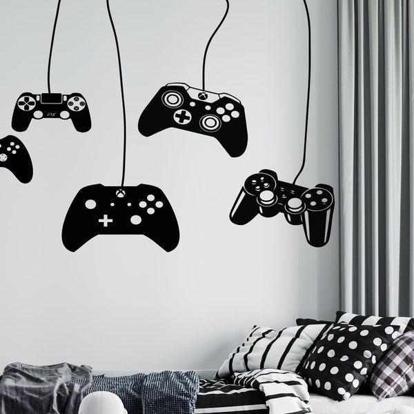 Gaming Room Wall Decals - Etsy