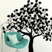 Tree Wall Decal Tree Branch Wall Sticker Tree Wall Decor BC15 - Etsy