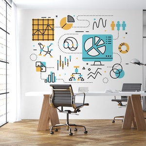 Think Big Office Wall Decal Teamwork Quote Wall Sticker Office Decor ...