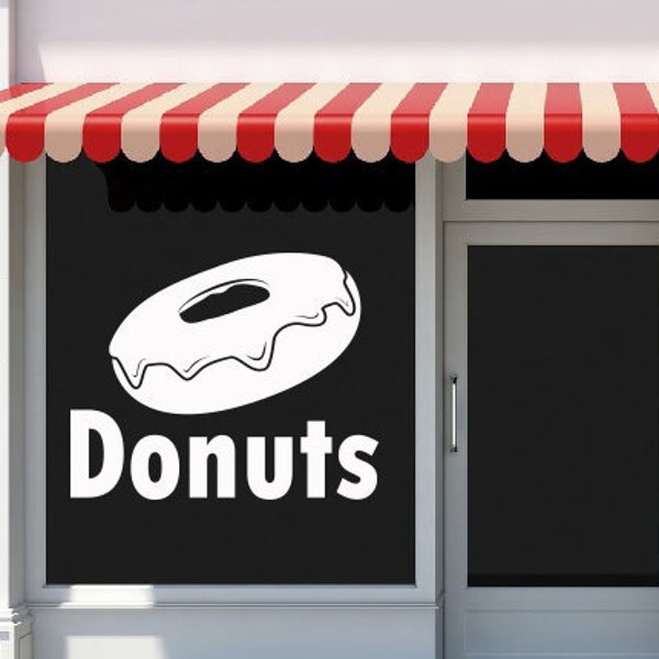 Donut Wall Decal - Etsy