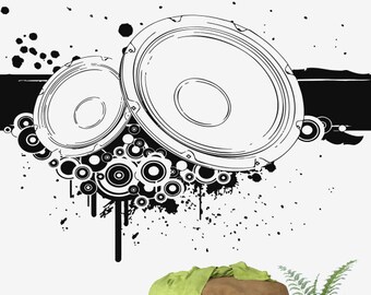 Speakers Decal - Etsy