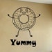 Donut Wall Decal | Donuts Wall Sticker | Donuts Window Decal T991 - Etsy