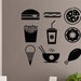 Burger Wall Decal | Burger Wall Sticker | Burgers Window Decal | Bakery ...
