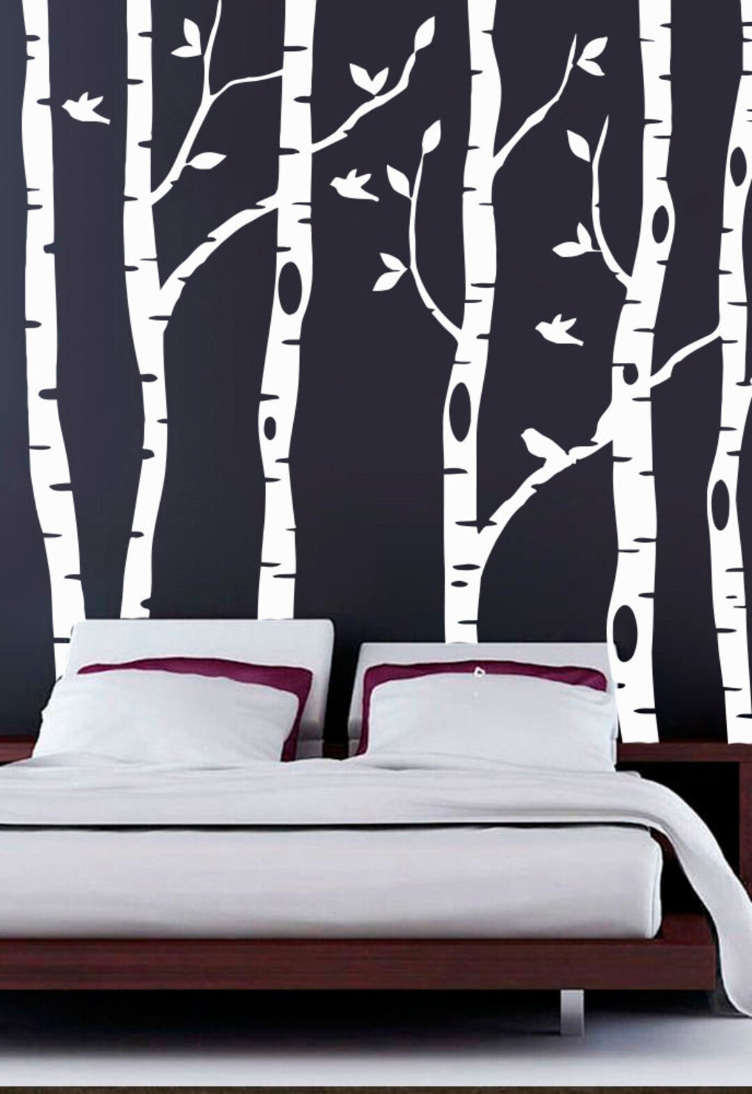 Tree Wall Decal Tree Branch Wall Sticker Tree Wall Decor 3032 - Etsy