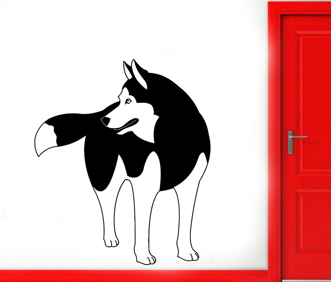 Husky , Animals, Dog, Pets, Dog Breed, Puppy,car Sticker, Wall Decor ...