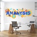 Analysis Office Wall Decal Teamwork Quote Wall Sticker Office - Etsy