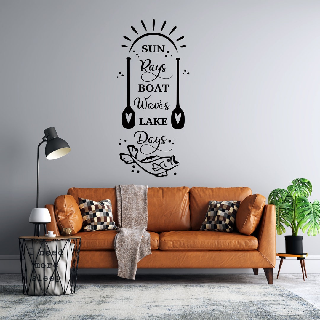 Lake House Wall Decal | Lake House Quote Wall Sticker | Lake House ...
