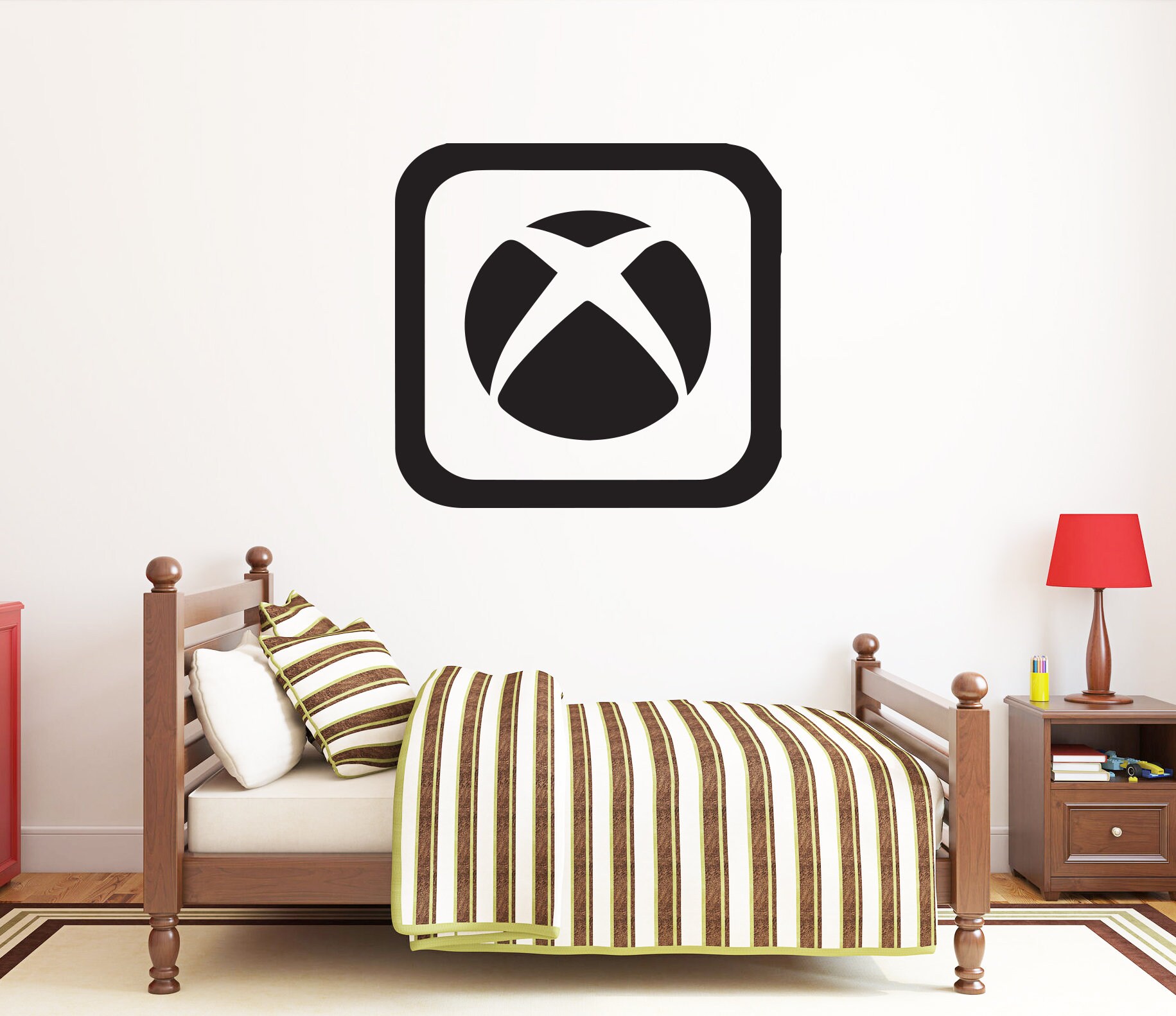 Gaming Console Logo Decal | Modern Gamer Room Decor 2306re - Etsy