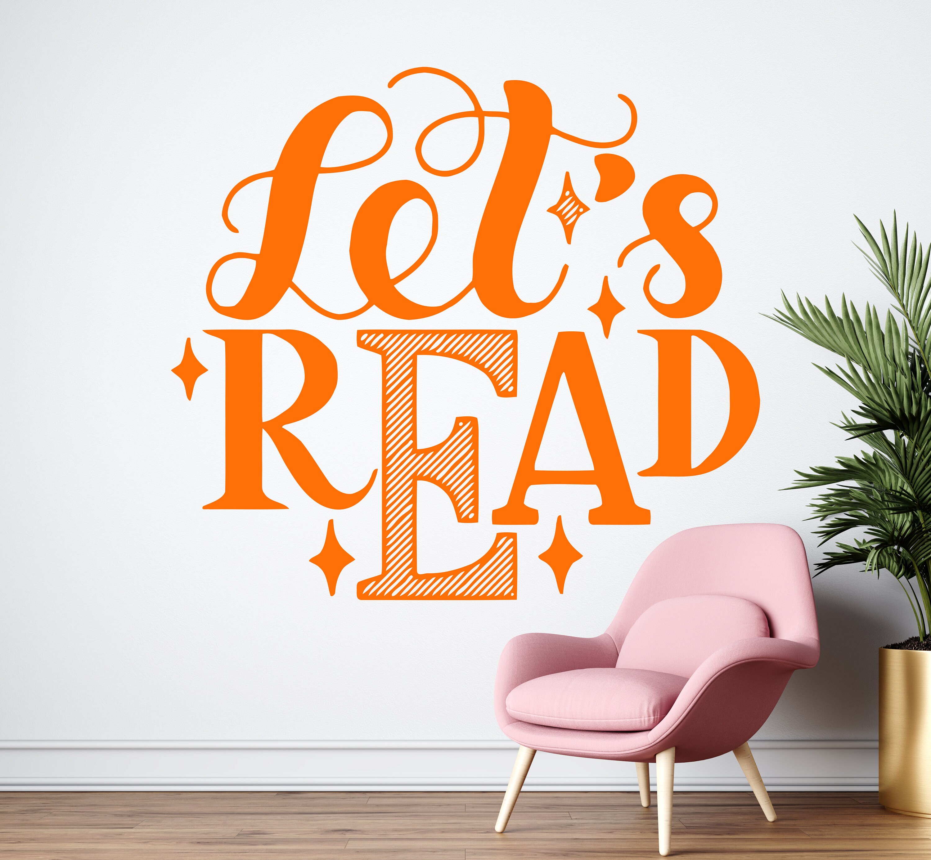 Books Wall Decal Reading Wall Decal Library Wall Decal - Etsy