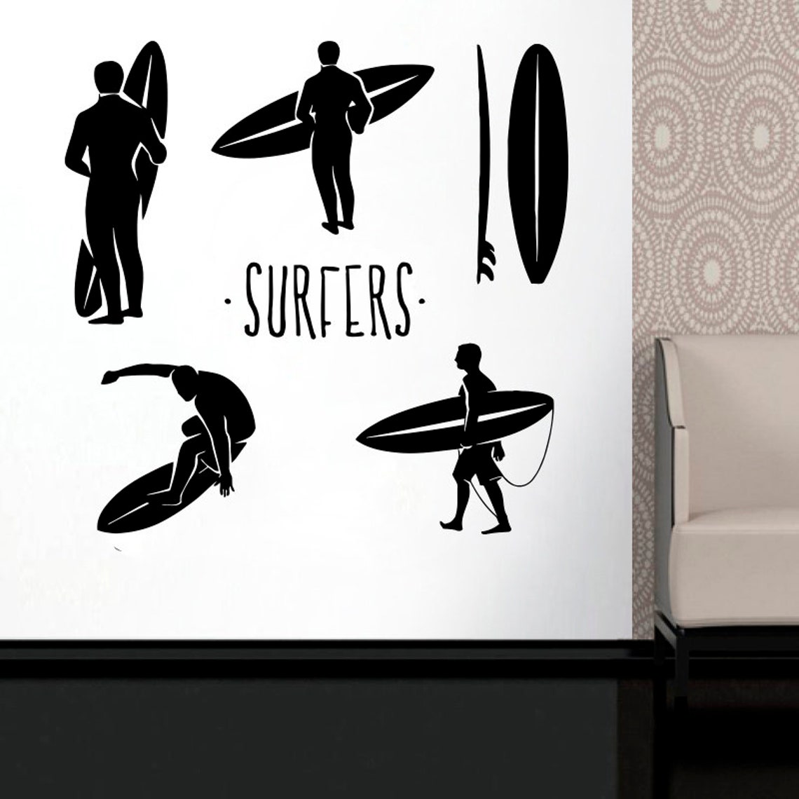 Surfing Surfer Board Wave Ocean Extreme wall Sports Wall decor | Etsy