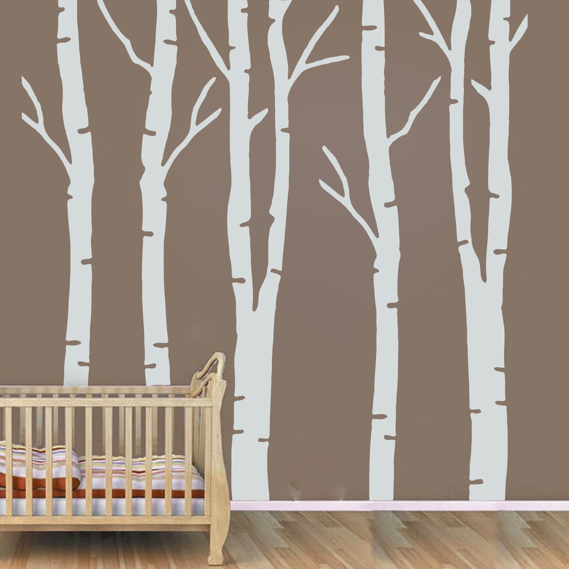 Tree Wall Decal Tree Branch Wall Sticker Tree Wall Decor T413 - Etsy