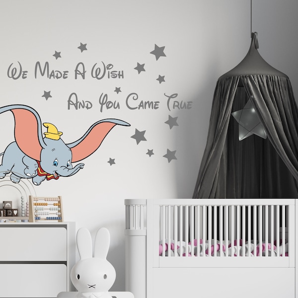 Elephant Wall Decal Etsy