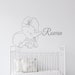Dumbo Elephant Wall Decal Dumbo Wall Sticker Nursery Wall - Etsy