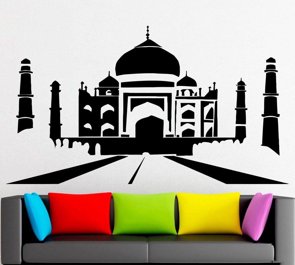 India Yoga Elephant Buddha Indian Decal Window Sticker Room | Etsy