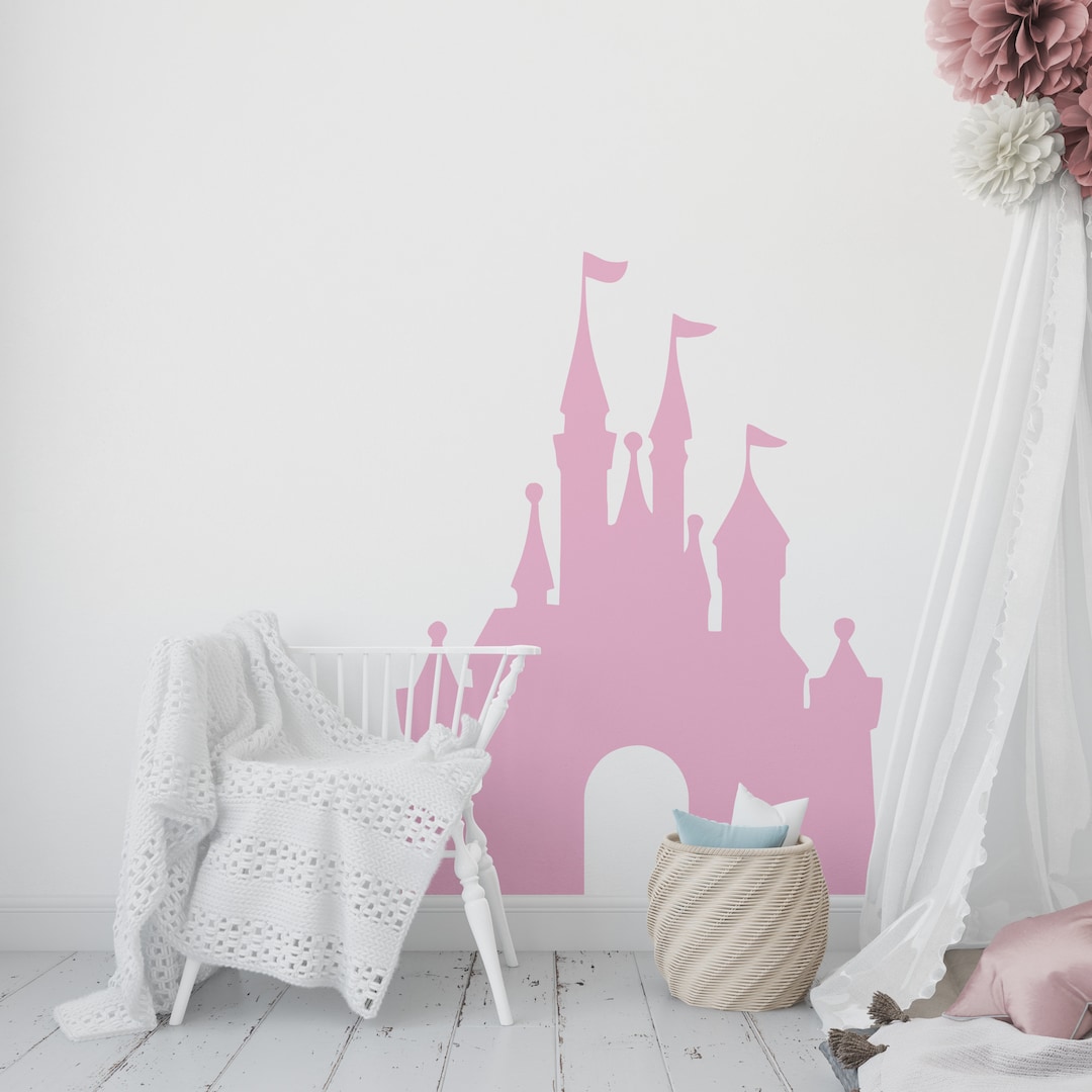 Once Upon a Time Quote Wall Decal Castle Wall Sticker Princess Castle ...