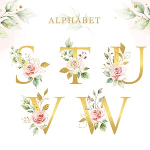 Personalized Name Wall Decal: Rose Flower Nursery Decor CD1 - Etsy